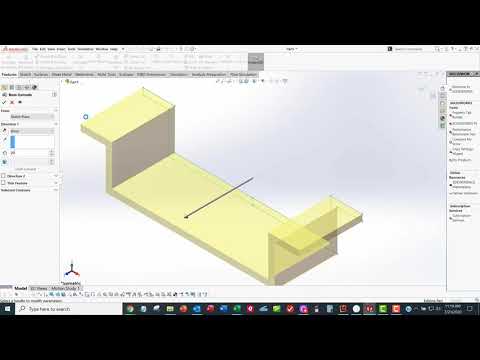 STS 2312 - Solidworks Parametric DIN Rail