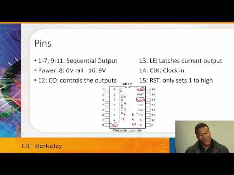Intro to Electronics: Module 4.5 4017 Decade Counter