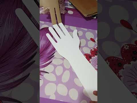 Acrylic Hand Unboxing||Mehndi practice hand. #henna #art #kajallabh