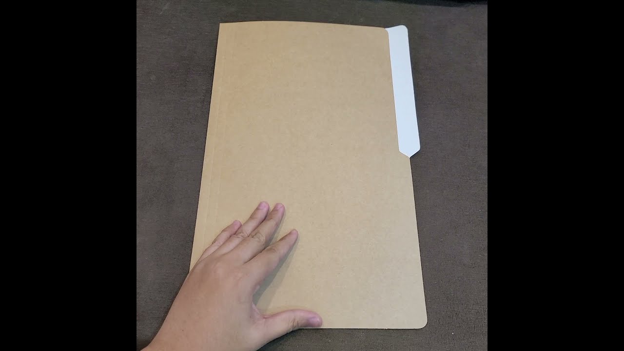 Brown Folder (Bonus) Long 9 1/2 × 14 1/2 With White Tab and Inside at supplies.com.ph