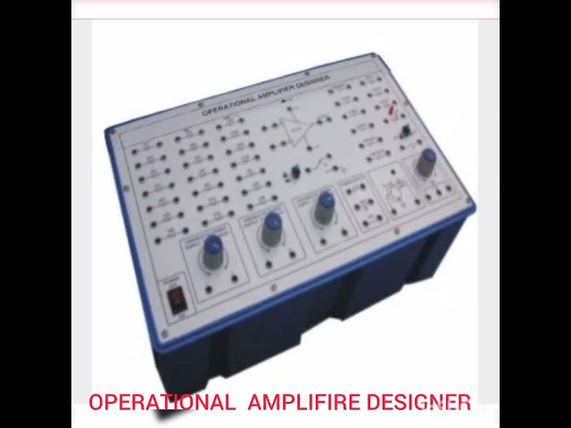 Basic Electronics Lab Trainers - Operational Amplifier Trainer ...