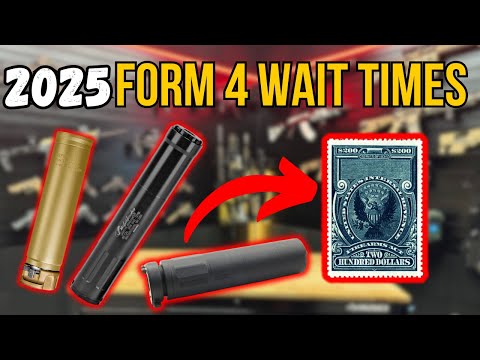 ATF Suppressor Wait Times in 2025: eForm 4, Trust vs. Individual