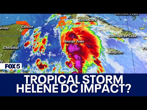 Could potential tropical cyclone impact DC region later this week?