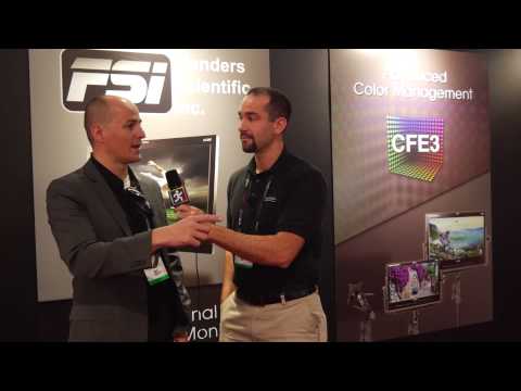 NAB 2015 Flanders Scientific Interview with SpectraCal - Topics: CalMAN, CFE3 Engine