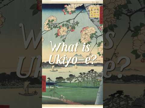 What is Ukiyo-e? #arthistory #howitsmade #japaneseculture #popkiller