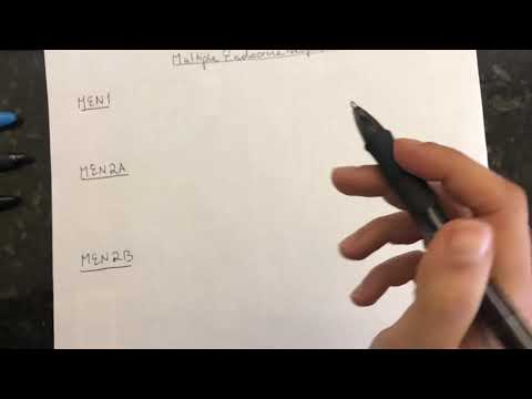 Mnemonic - easy way to remember MEN1, MEN2A, MEN2B
