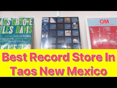 Rare Vinyl Finds Inside Heads Up Music. Best Record Store In Taos New Mexico. Jazz Funk Rock psych