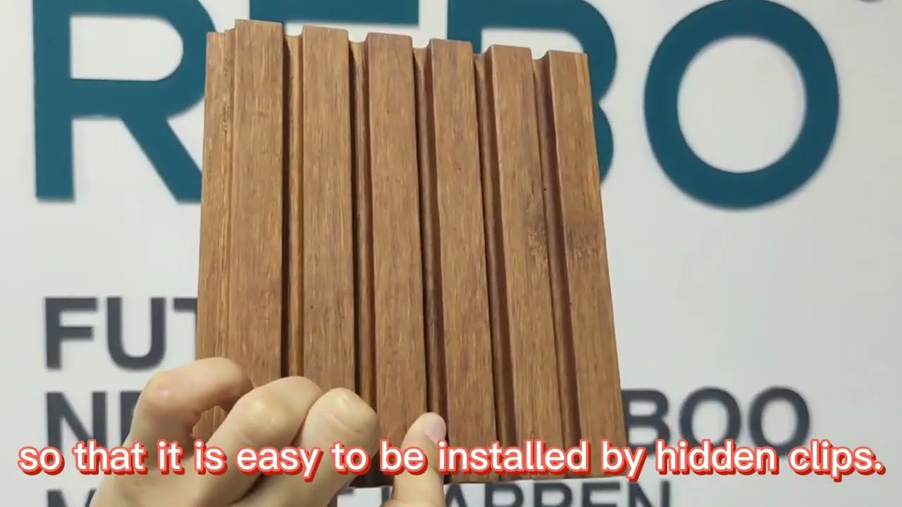 Product Features Explanation | Bamboo Wall Cladding Panel MW9A4B1