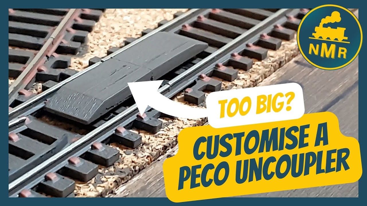 How to Customise the Length of a Peco Uncoupler Unit