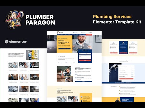 Plumber Paragon Elementor Template Kit: Step by Step Complete Installation Tutorial