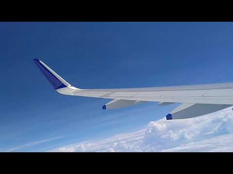 Indigo flight at the height of 36000 feet.take of flight
