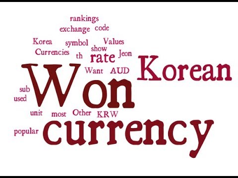 Korean Currency - Won