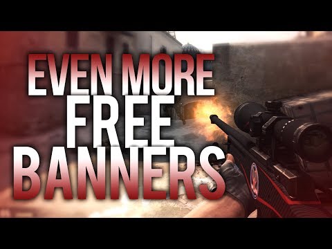 MORE FREE BANNERS - Clean purple banner (PSD)