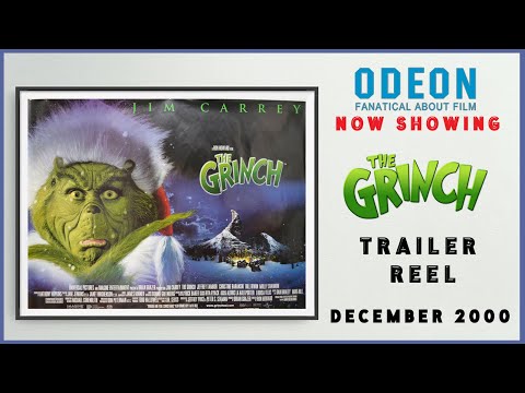 THE GRINCH (December 2000 Odeon Cinema Trailer Reel) -- Home Cinema