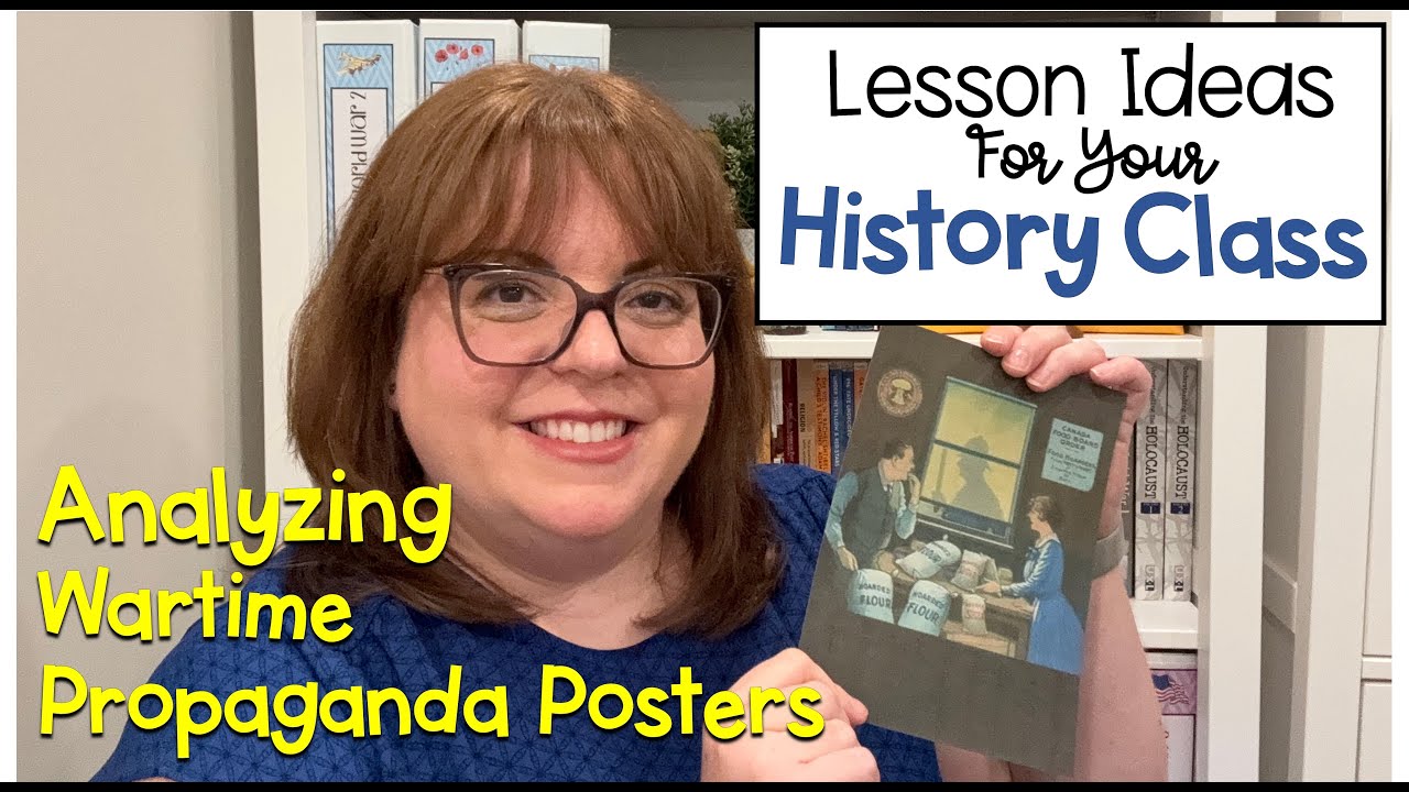 Wartime Propaganda Posters: Lesson Ideas for a HISTORY CLASSROOM | Teaching Ideas #6