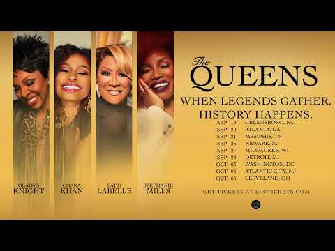 The Queens Tour Gladys Knight Chaka Khan Patti LaBelle Stephanie Mills Cleveland R&B 2025 in ...