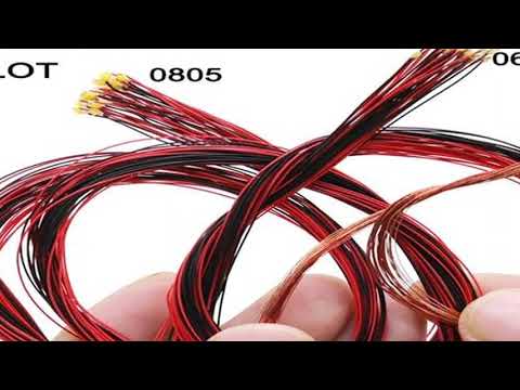DIY Micro SMD Led Lamp Wired Led 0402 0603 0805 1206 Pre-soldered Micro Litz Wired Chip 20cm 3V Rail