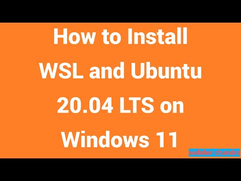 Install Ubuntu on Windows with WSL