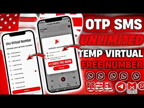 FREE WhatsApp OTP Without USA Temp Number 2025 UNLIMITED Virtual Phone Numbers temp number for otp