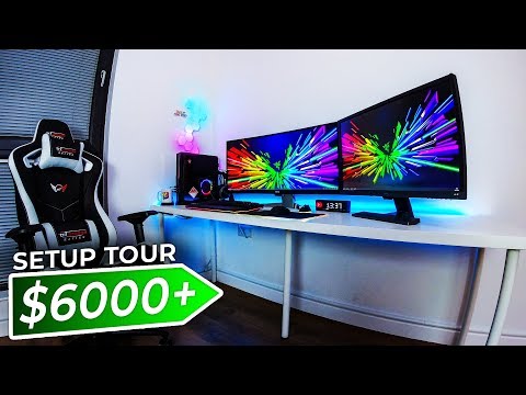 My $6000+ ULTIMATE Gaming Setup Tour 2019