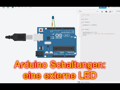 Arduino Schaltungen #1 : Eine eigene LED am Arduino. | Shelvin ...