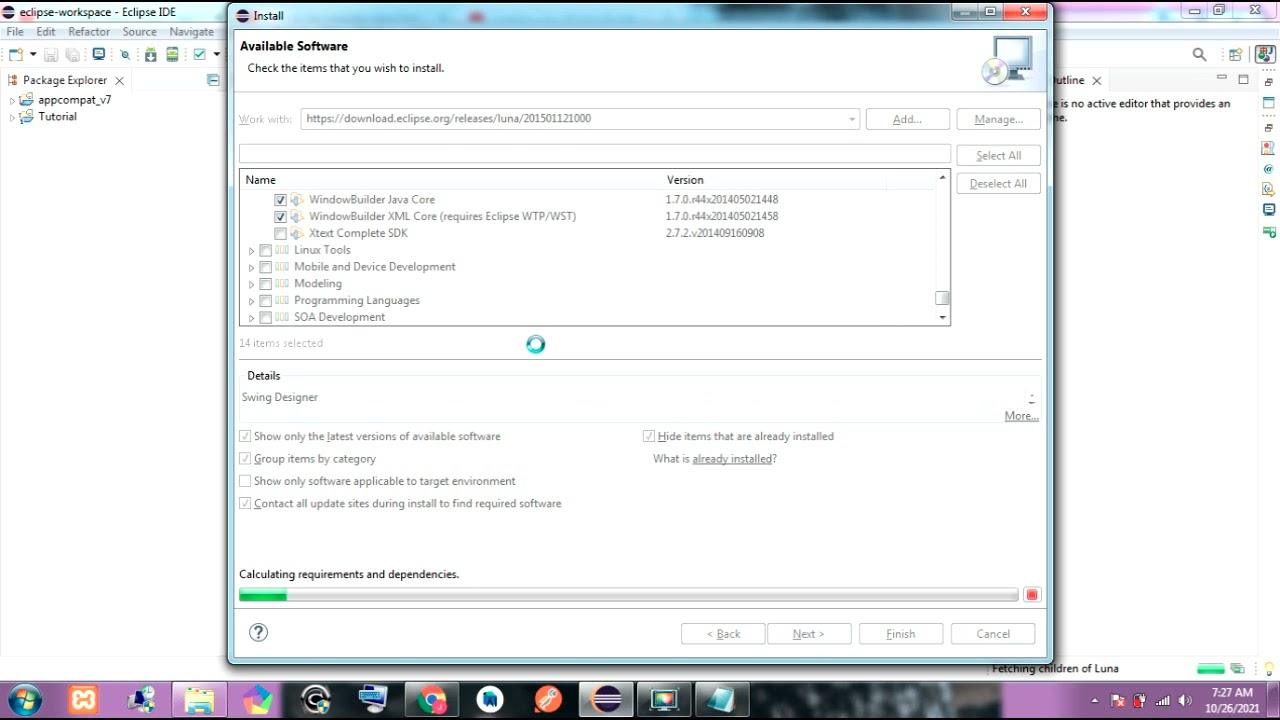 Java Eclipse WindowBuilder or Jframe Setup