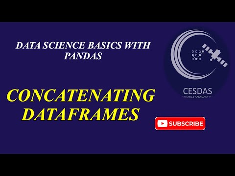 11. How to concatenate dataframes vertically and horizontally in python pandas.