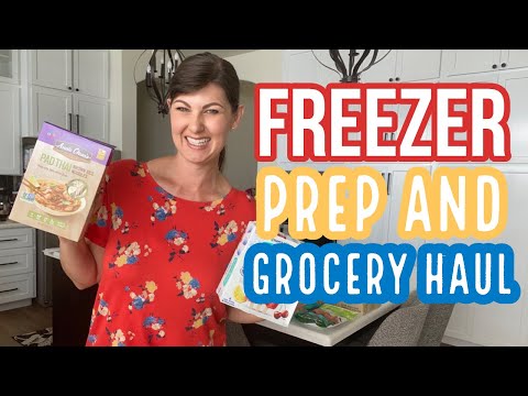 FREEZER PREP FOR BUSY SEASONS + GROCERY HAUL!