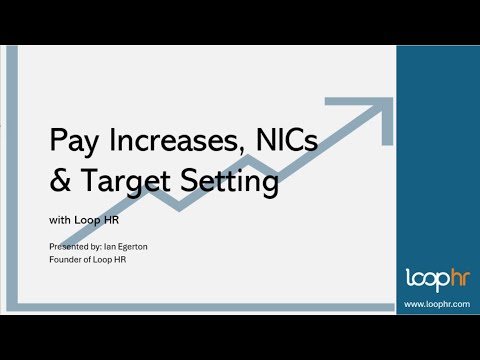Pay Increases, Taget Setting & NICs changes explained 2025