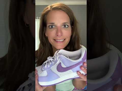 New Purple Air Force 1s Alert! The Cutest Sneakers for Women! #nikeshoes