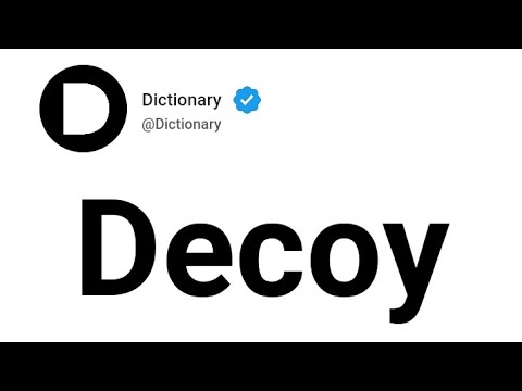 Decoy Meaning In English