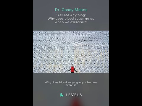 AMA: Why does my blood sugar go up when I exercise? (Dr. Casey Means)