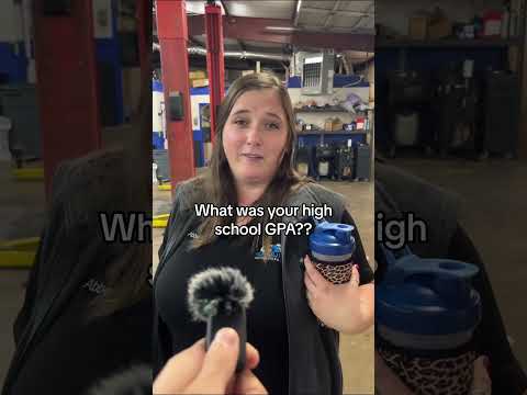 What was your high school GPA?? (Auto shop)
