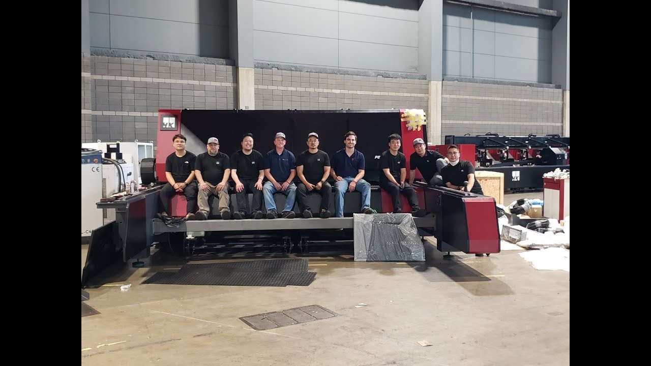 HK at Fabtech 2025 - Featuring the FO Gantry Bevel Laser