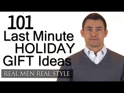101 Last Minute Holiday Gifts - Gift Ideas For Men - Christmas - New Years - Mans Guide