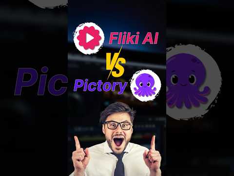 Face-off: Fliki AI and Pictory AI (2024) #shorts #fliki #pictory