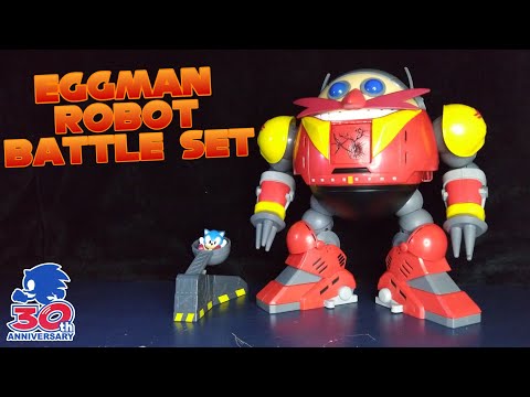 Giant Eggman Robot Battle Set UNBOXING & REVIEW