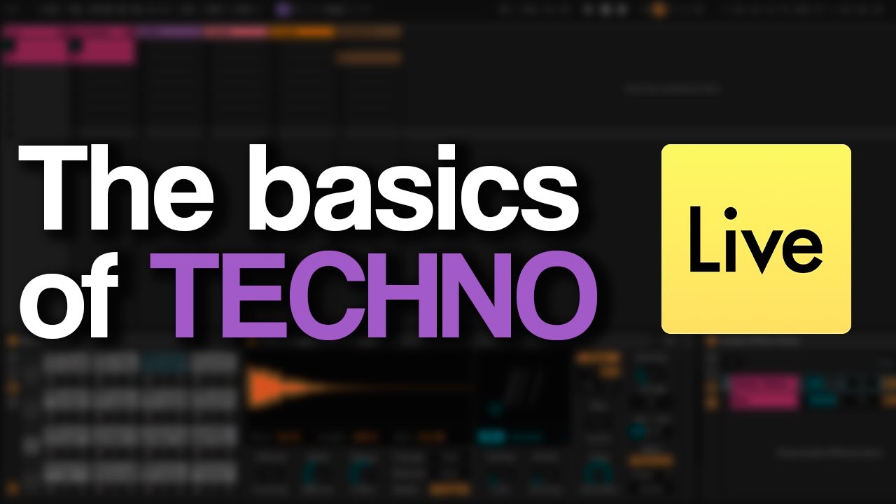 How to make Techno | (Ableton Live Tutorial / Beginners)