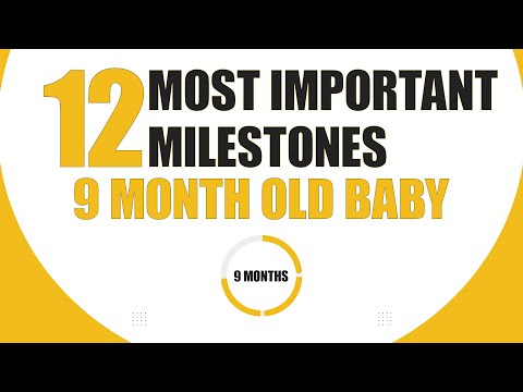 12 important milestones 9 month old baby