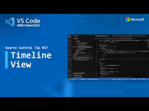 Source Control Tip 17: Timeline View