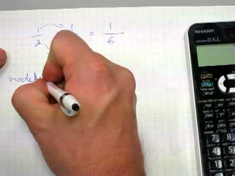 Fraction multiplication - in writing & by calculator