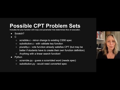 AP Computer Science Principles Assessments with CS50 AP - CS50 Educator Workshop 2021