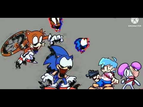 FNF VS PIBBY ( AOSTH ) SONIC SONG - TOO LATE TO RUN ( READ DESC ) #fnf