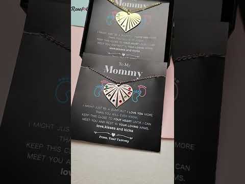 Personalized Family Engraved 1-7 Birthstones and Family Name Necklace For Mother Grandmother Gift