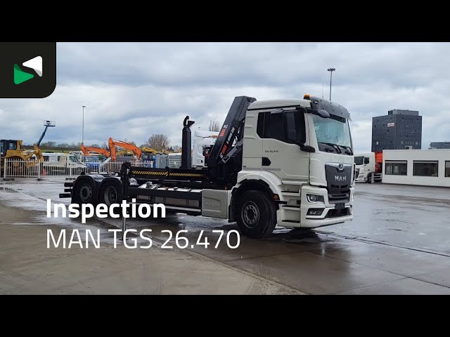 MAN TGS 26.470 6X2 HIAB MULTILIFT OPTIMA 20S56 hooklift truck - BAS World