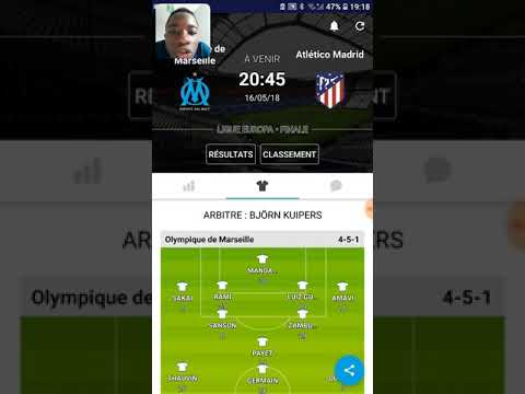 la compo de om et ATLÉTICO pour ce soir