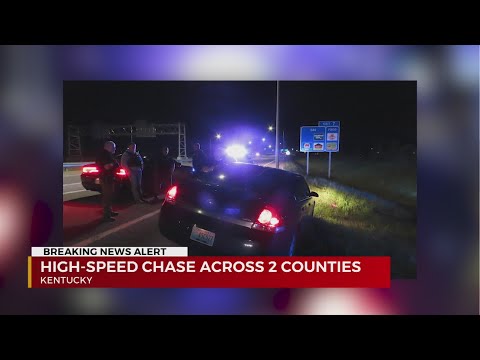 High-speed chase in Kentucky