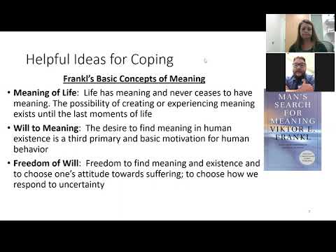 Meaning Centered Psychotherapy for Patients with Cancer
