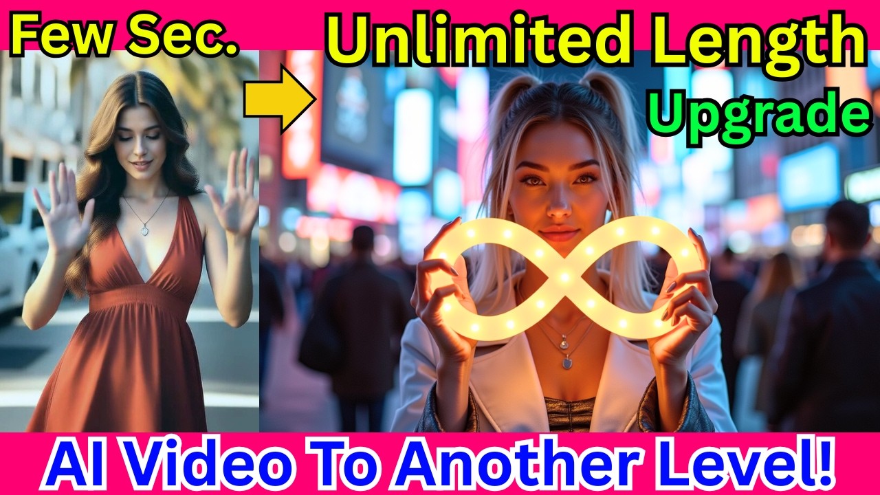 AI Video Generation Upgrade In ComfyUI - Unlimited Length Workflow Using Logical Conditions
