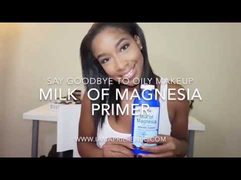 How To Keep Your Makeup From Getting Oily Using Milk Of Magnesia